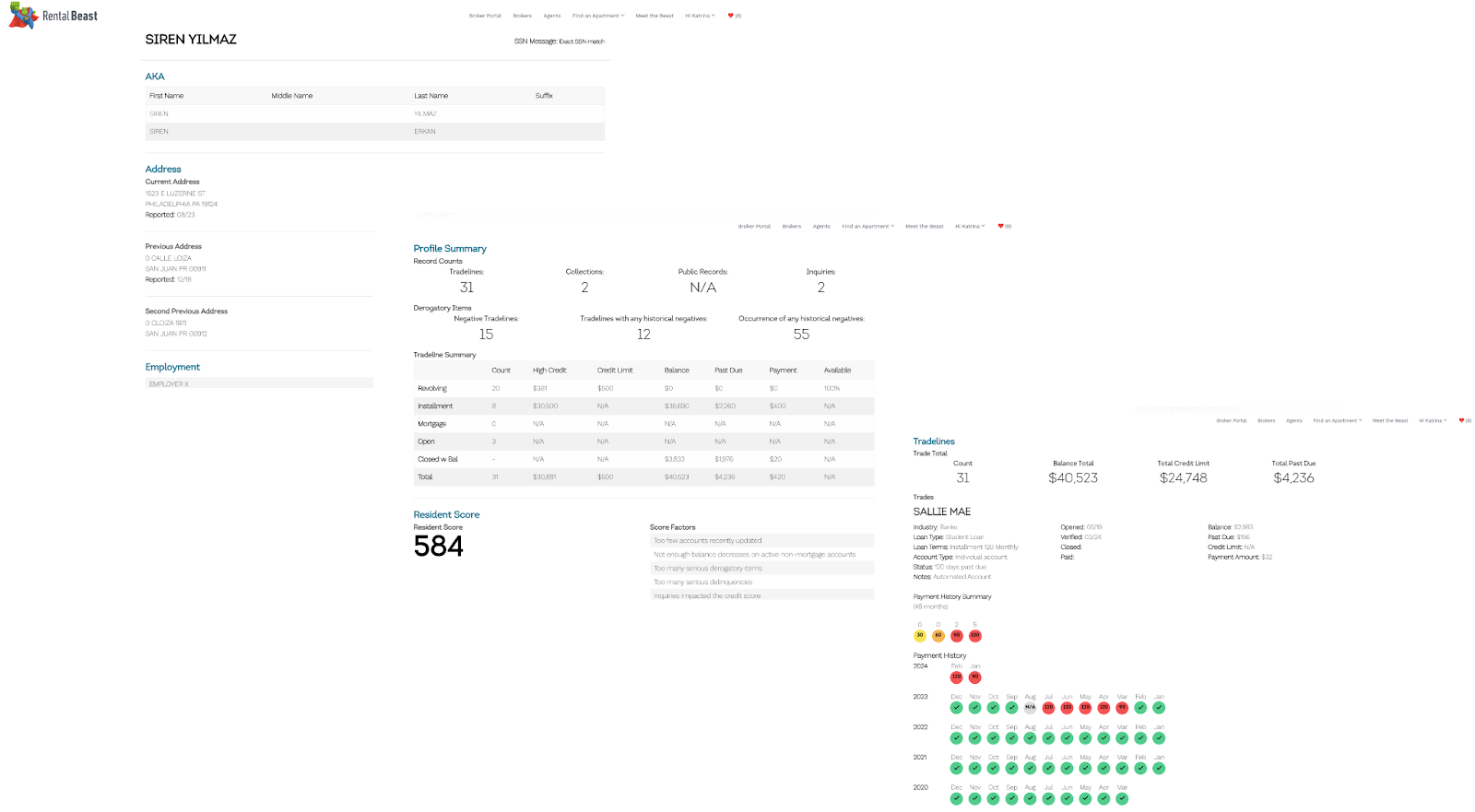 ‍How to Review Tenant Screening Reports – Rental Beast Help Center