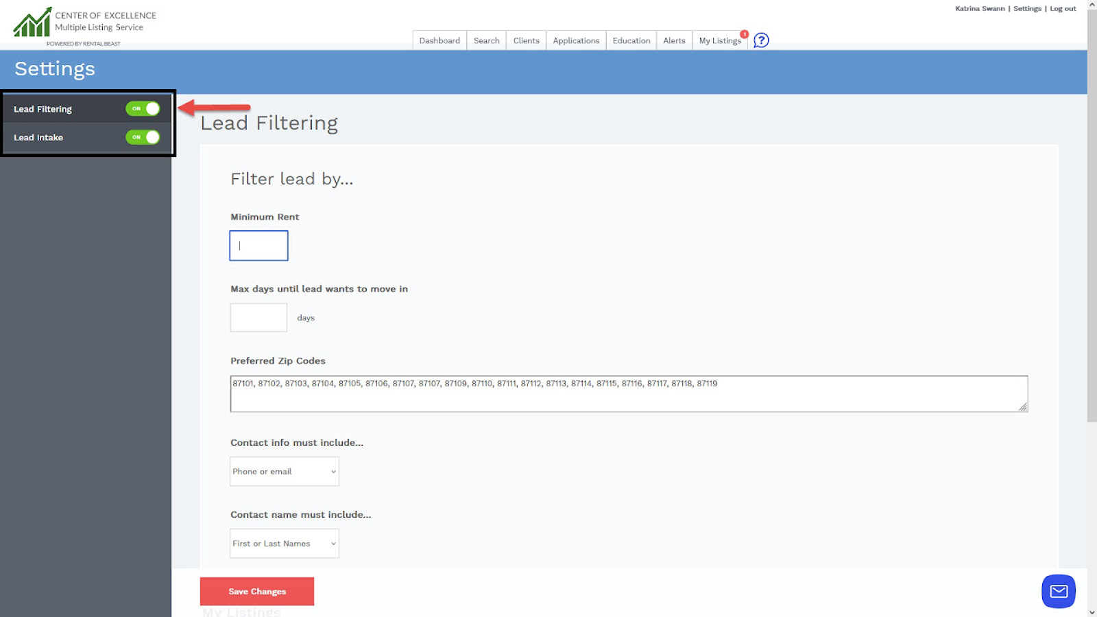 How to Set Up Lead Filters – Rental Beast Help Center