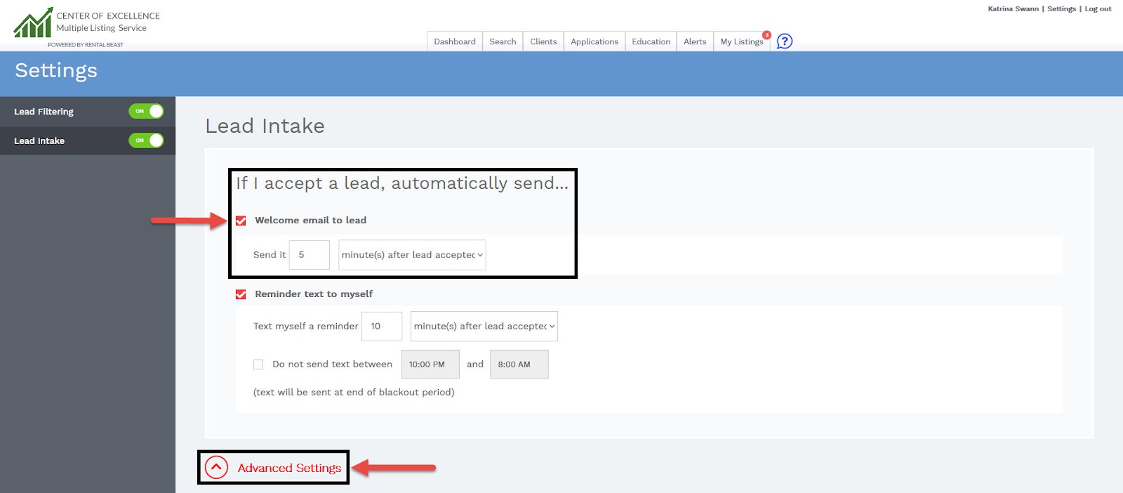 How to Send a Client Questionnaire to a Newly Accepted Lead – Rental ...