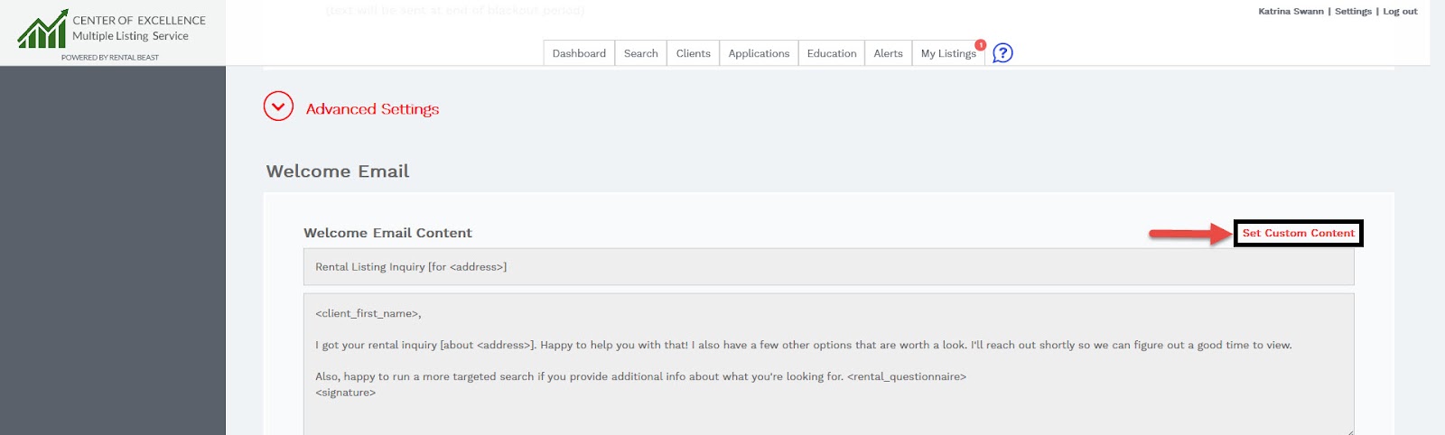 How to Send a Client Questionnaire to a Newly Accepted Lead – Rental ...