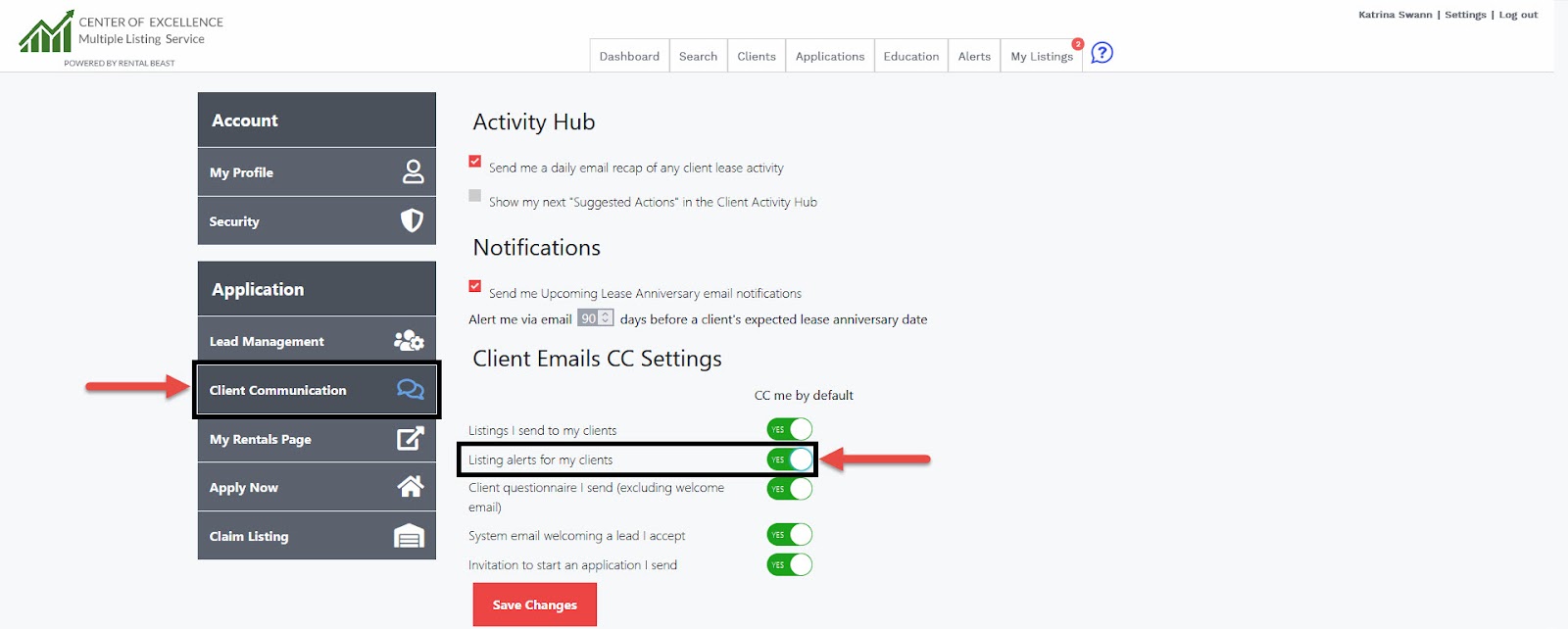 How to Create and Manage Client Listing Alerts – Rental Beast Help Center